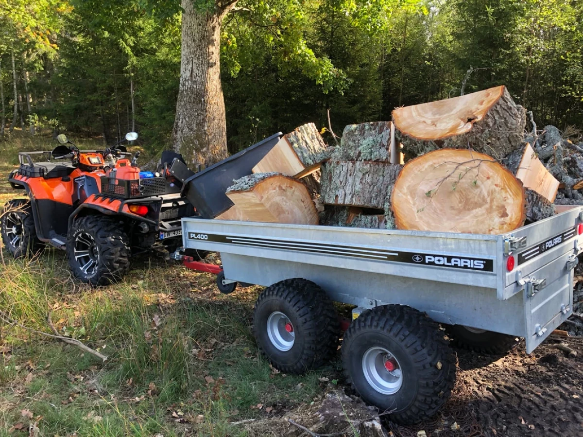 Transportvagn Boogie M Tipp - - Atv Deler Og Tilbehør - Atv/utv